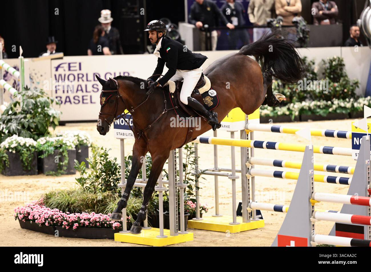 Omar Abdul Aziz Al Marzooqi of United Arab Emirates with Chacco Bay ...