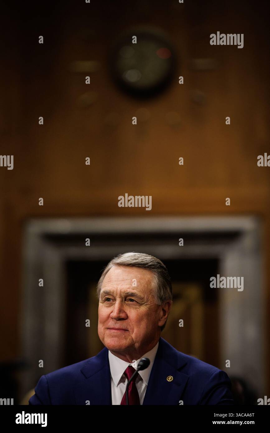 Washington, United States. 03rd Apr, 2025. Former U.S. Senator David ...