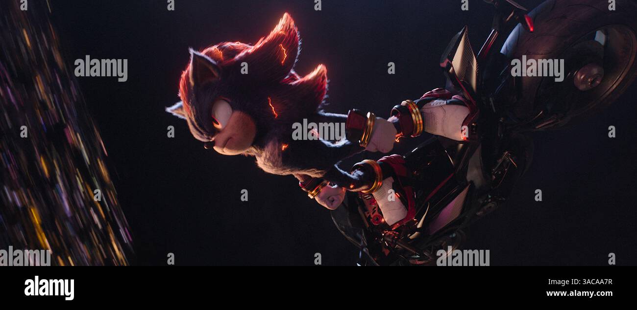 Sonic the Hedgehog 3 (2024)Shadow (Keanu Reeves) *Filmstill - Editorial ...
