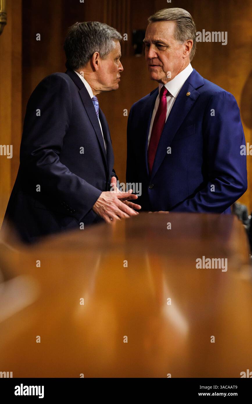 Washington, United States. 03rd Apr, 2025. Former U.S. Senator David ...