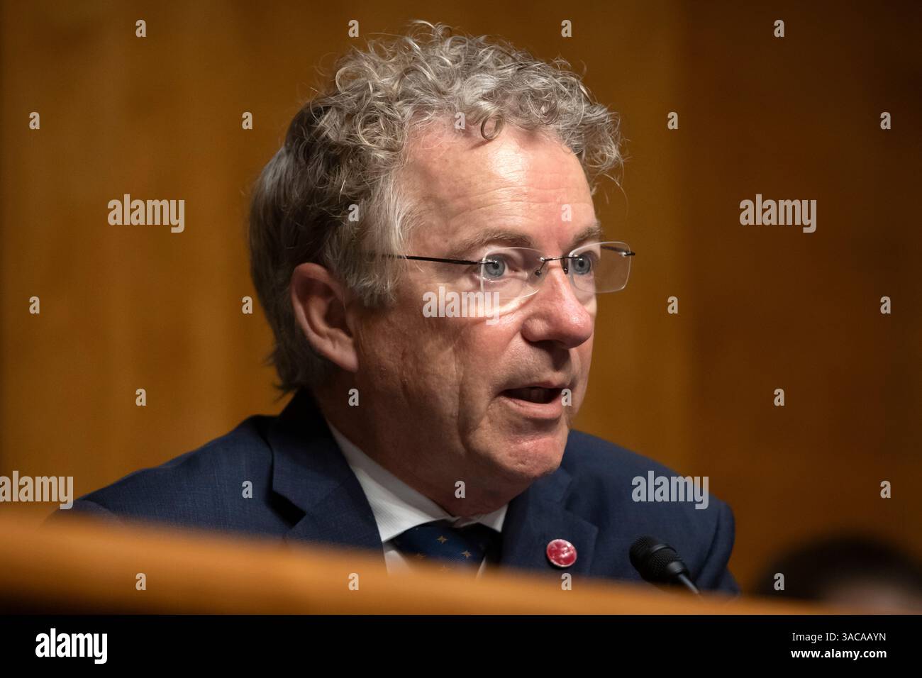 Committee chairman Sen. Rand Paul, R-Ky., speaks during a hearing of ...