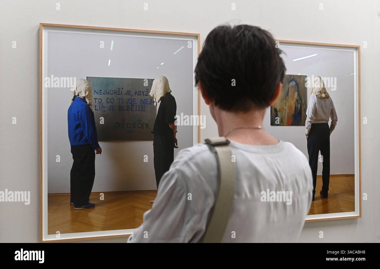Olomouc, Czech Republic. 03rd Apr, 2025. The Game Owner exhibition ...