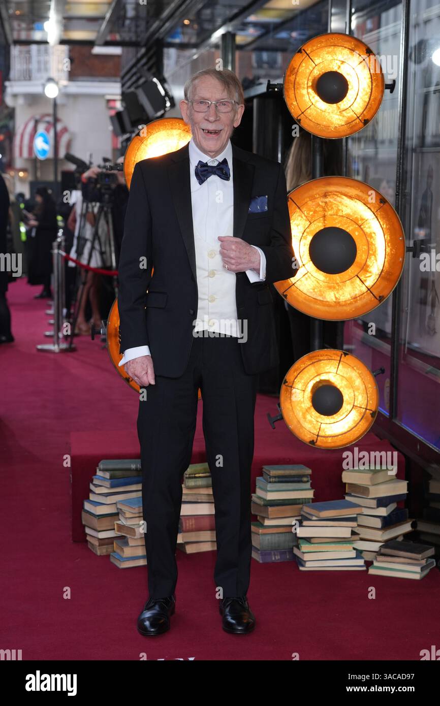 Tom Michell arriving at the UK premiere of The Penguin Lessons, at the ...