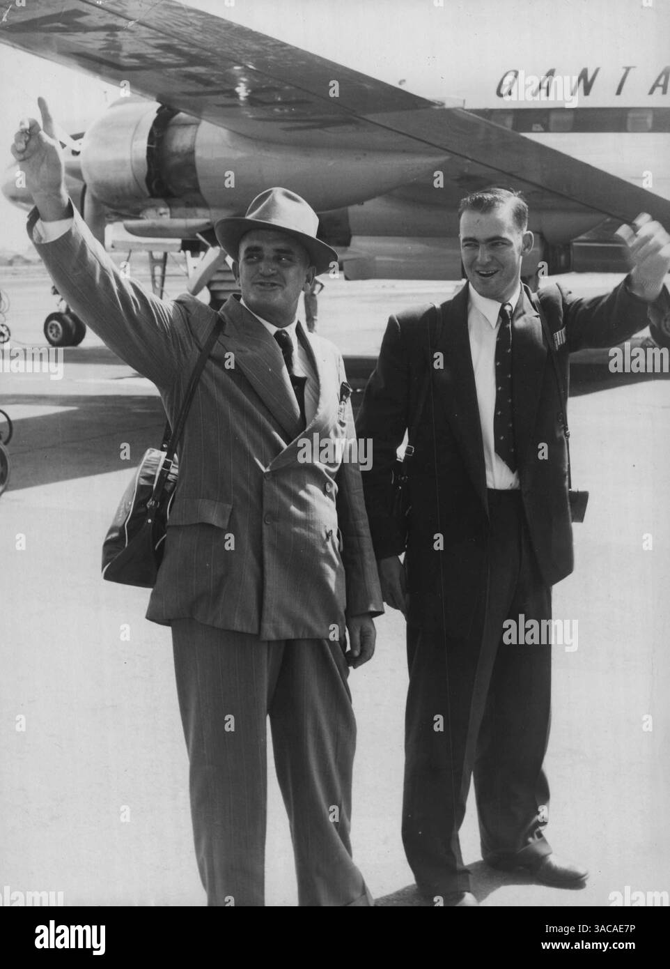 Manager of the Aust. Cricket XT which left for the West Indies this ...