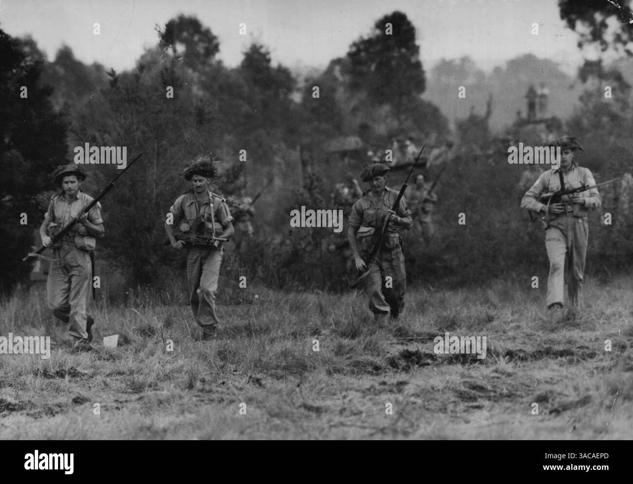 During training on october Black and White Stock Photos & Images - Alamy