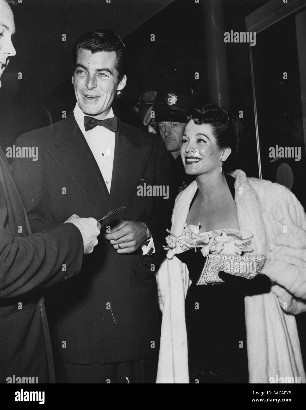 American film actor Rory Calhoun, 45, announced Yesterday he had filed ...