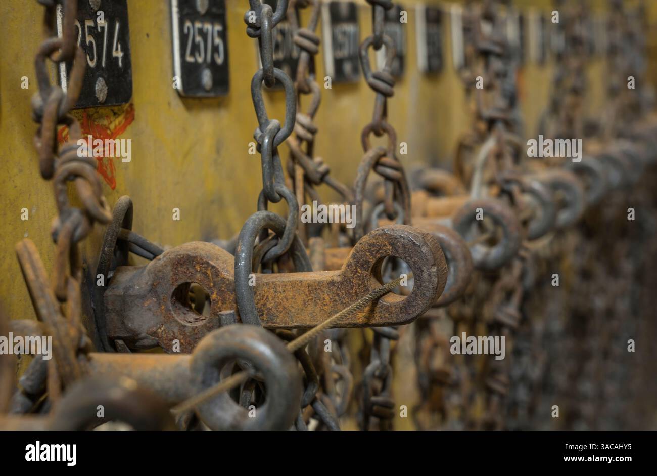 detail in the changing room of an old mining site Stock Photo - Alamy