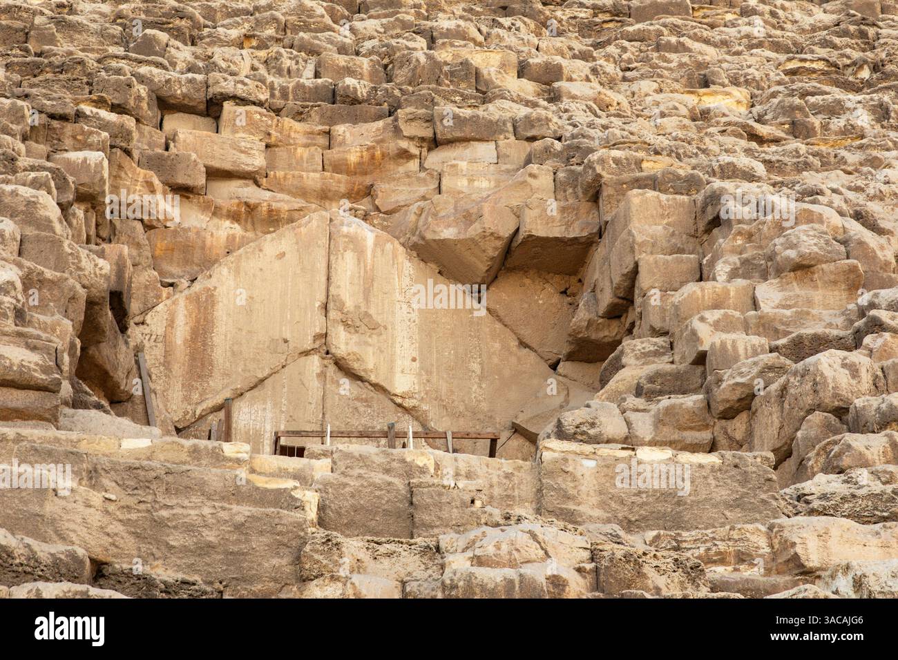 Step into history at the Entrance to the Great Pyramid of Keops, Giza ...