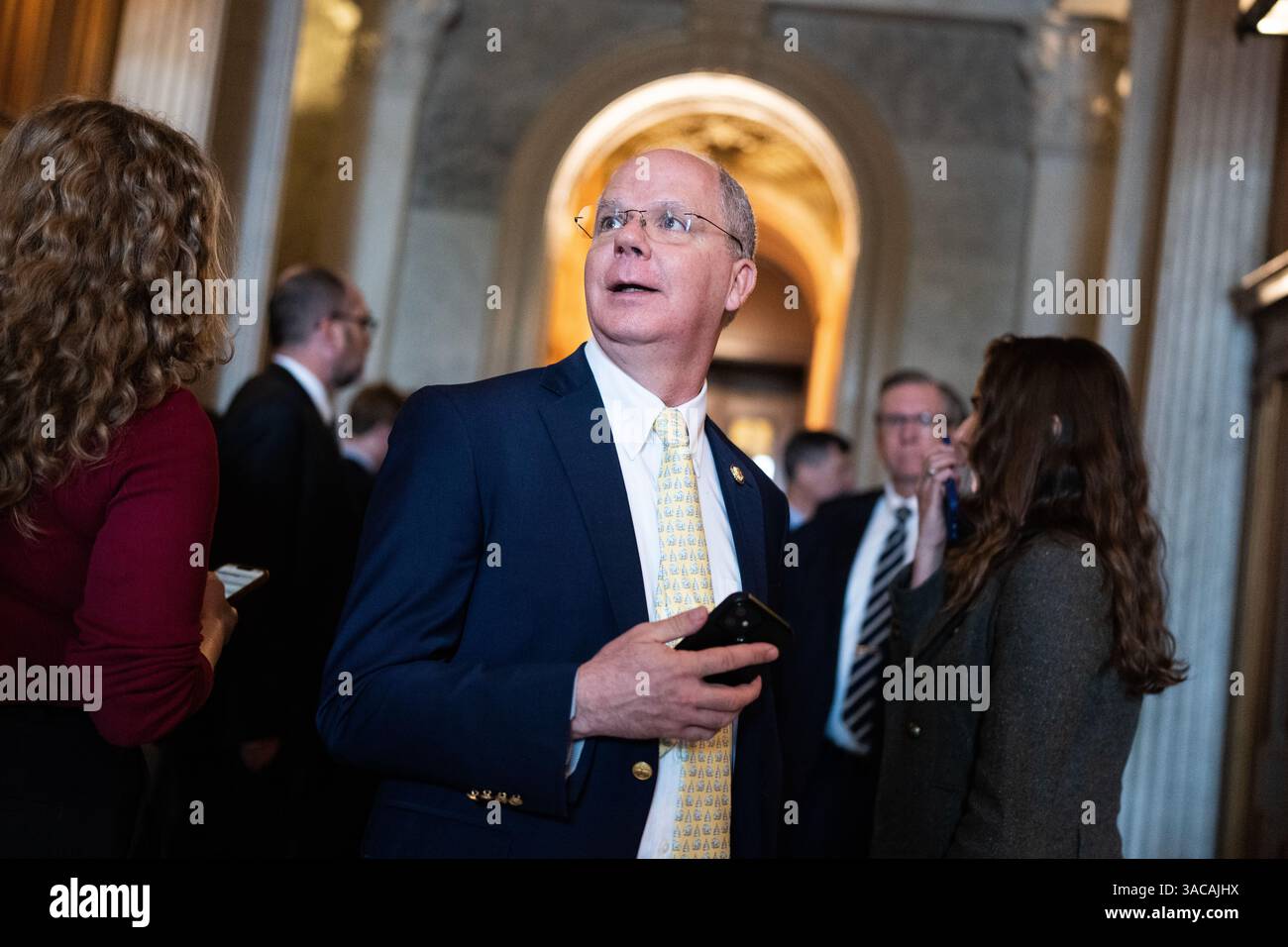 UNITED STATES - APRIL 3: Rep. Brett Guthrie, R-Ky., is seen on the ...
