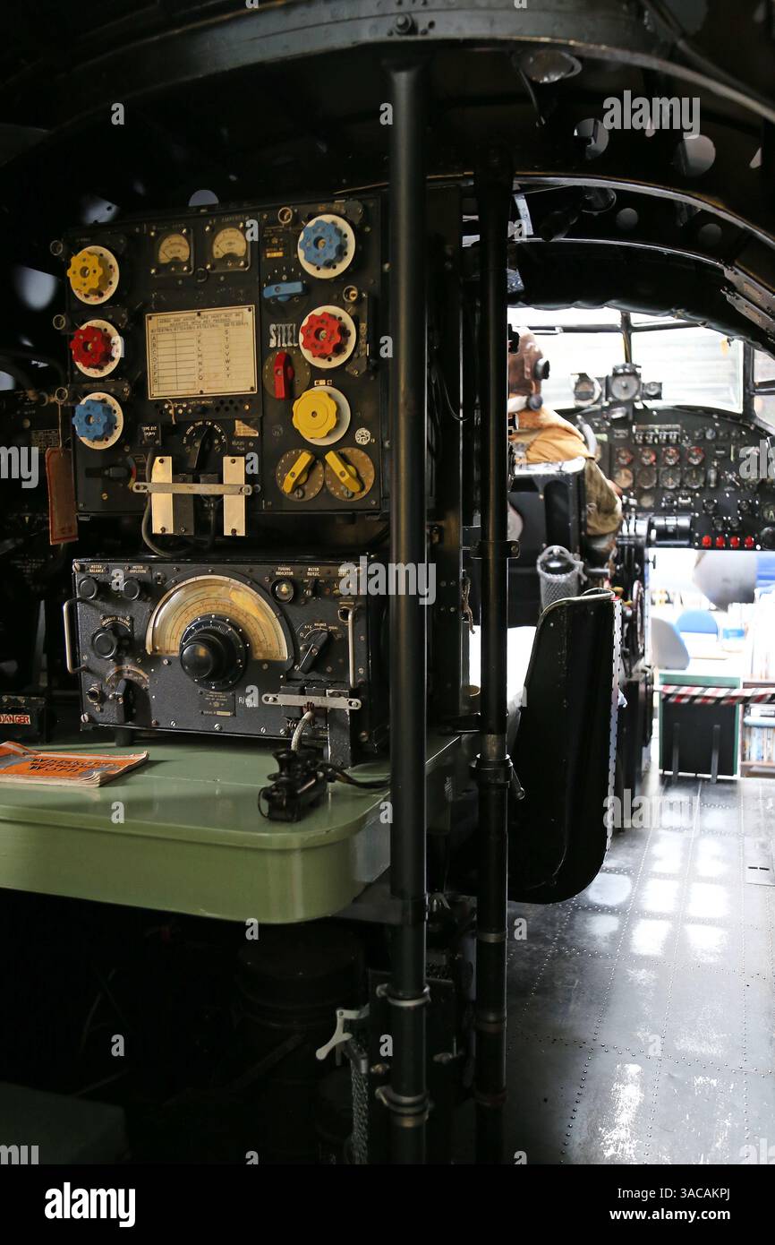 Avro Lancaster B Mk1 Special (replica cockpit), Boscombe Down Aviation ...
