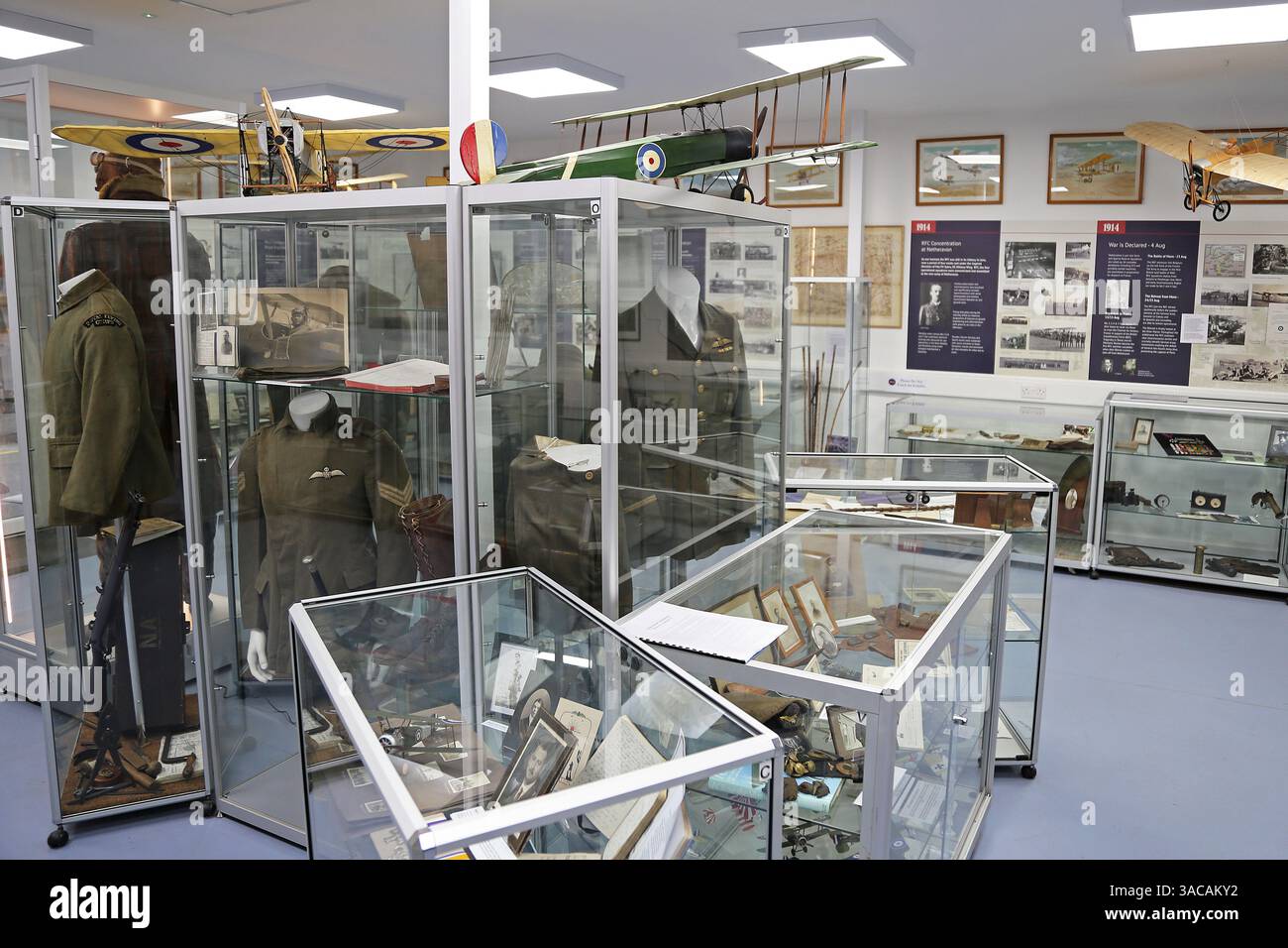 Royal Flying Corps display, Boscombe Down Aviation Collection, Old ...