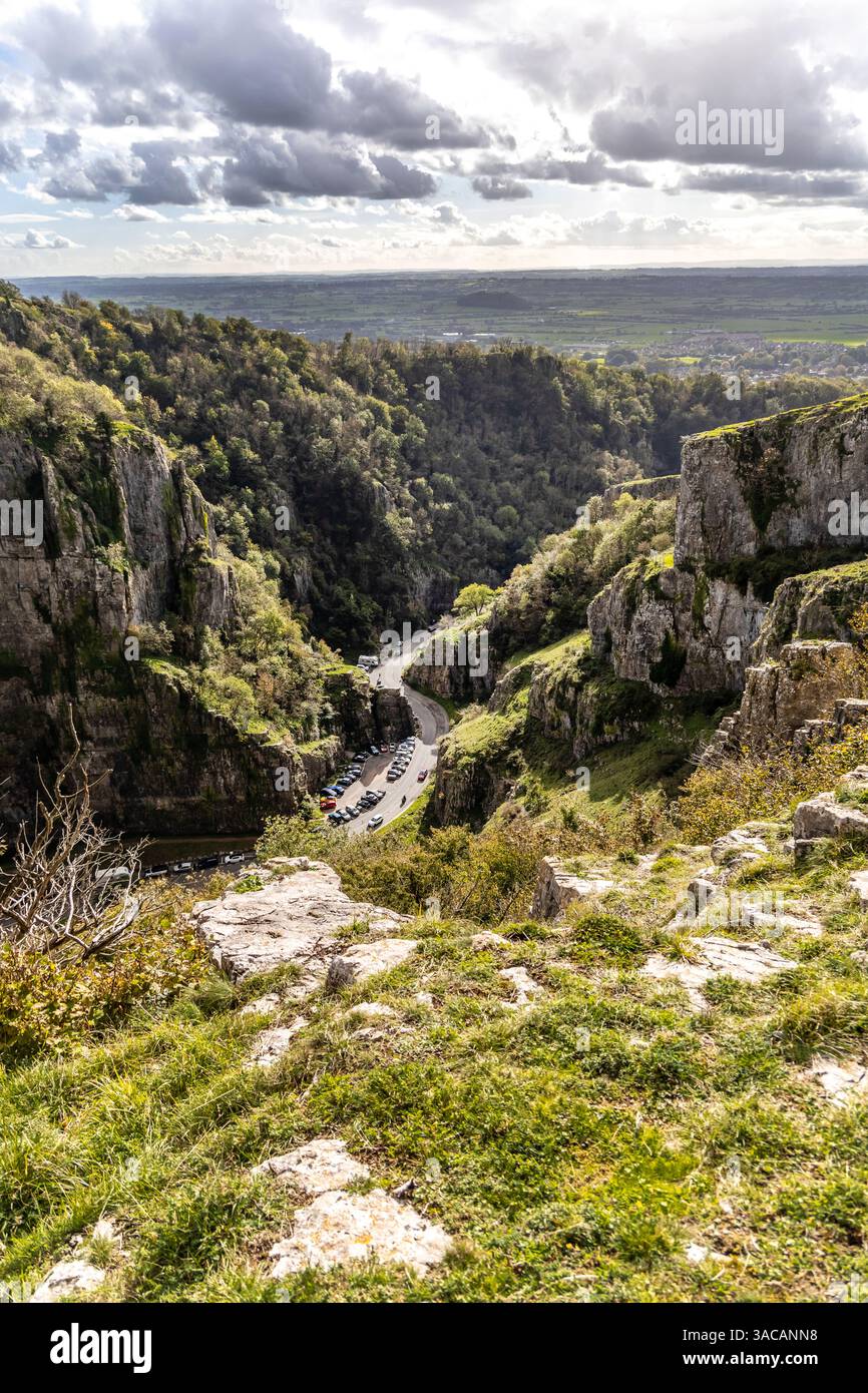 Cheddar gorge aerial hi-res stock photography and images - Alamy