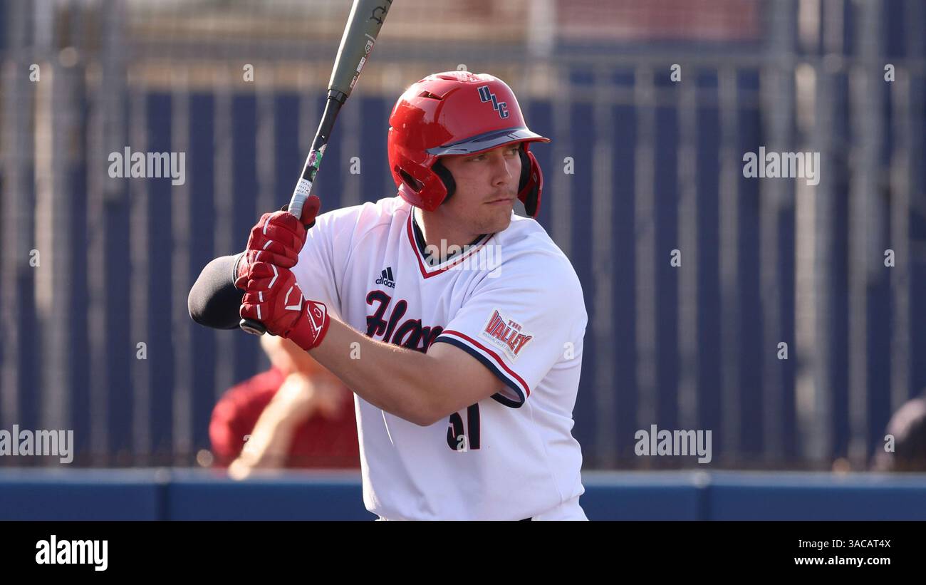 UIC's Thomas Curry (51) waits for the pitch during an NCAA baseball ...