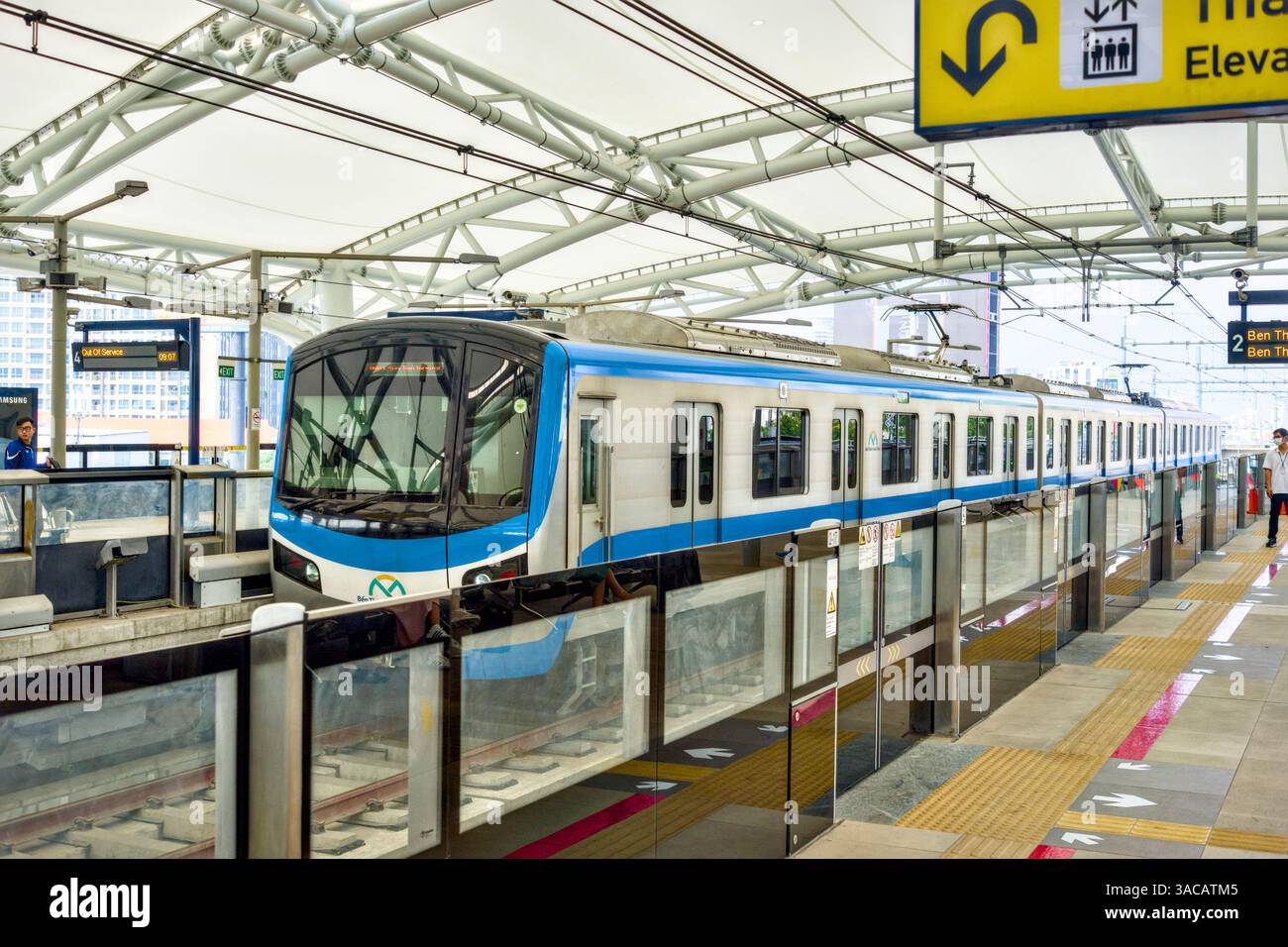 Newly Opened Ho Chi Minh City Metro Line 1, Total Length 19.7 Km With ...