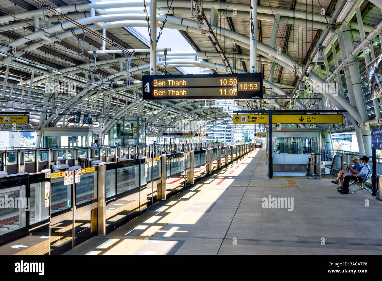 Newly Opened Ho Chi Minh City Metro Line 1, Total Length 19.7 Km With ...