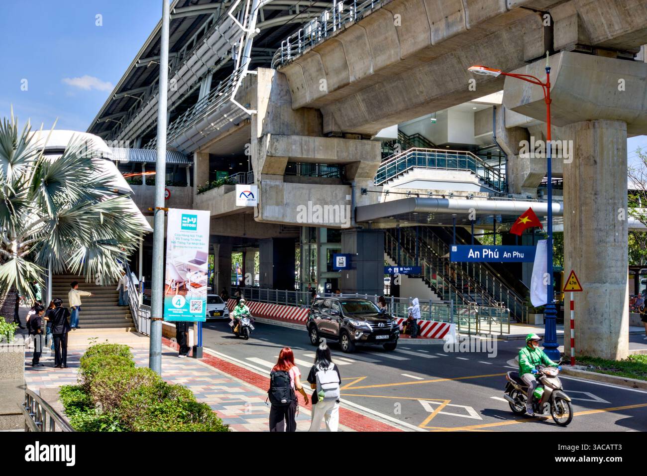 Newly Opened Ho Chi Minh City Metro Line 1, Total Length 19.7 Km With ...