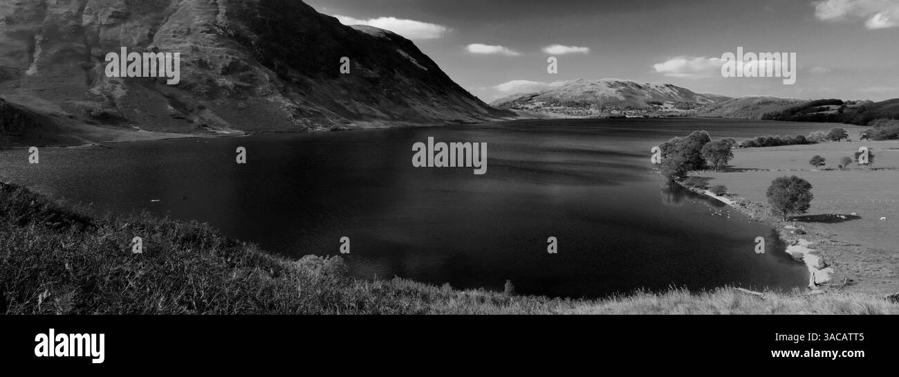 Uk lake district walker spring Black and White Stock Photos & Images ...