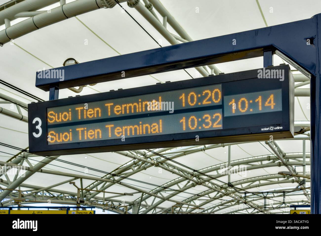 Newly Opened Ho Chi Minh City Metro Line 1, Total Length 19.7 Km With 14 Stations Running From ...