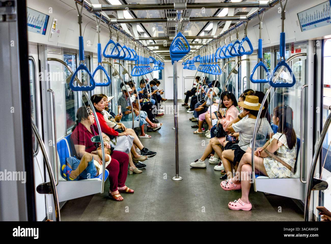 Newly Opened Ho Chi Minh City Metro Line 1, Total Length 19.7 Km With ...