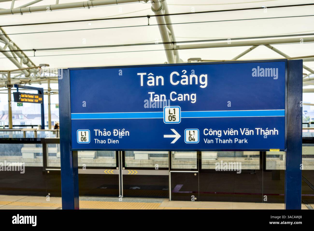 Newly Opened Ho Chi Minh City Metro Line 1, Total Length 19.7 Km With ...