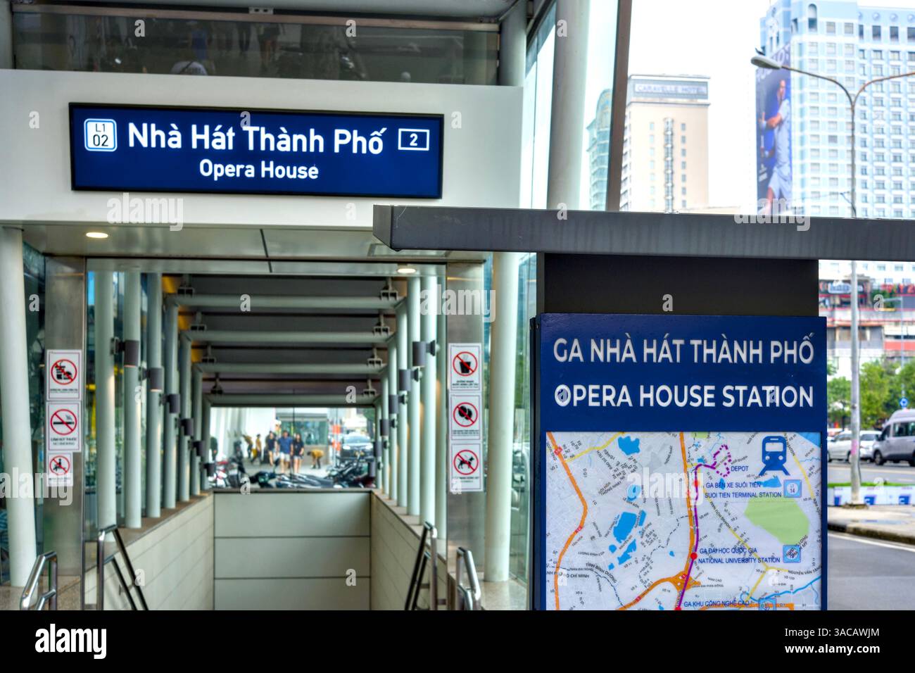 Newly Opened Ho Chi Minh City Metro Line 1, Total Length 19.7 Km With ...