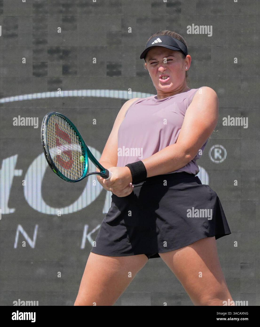 Charleston, USA. 03rd Apr, 2025. April 3, 2025: Jelena Ostapenko (LAT ...