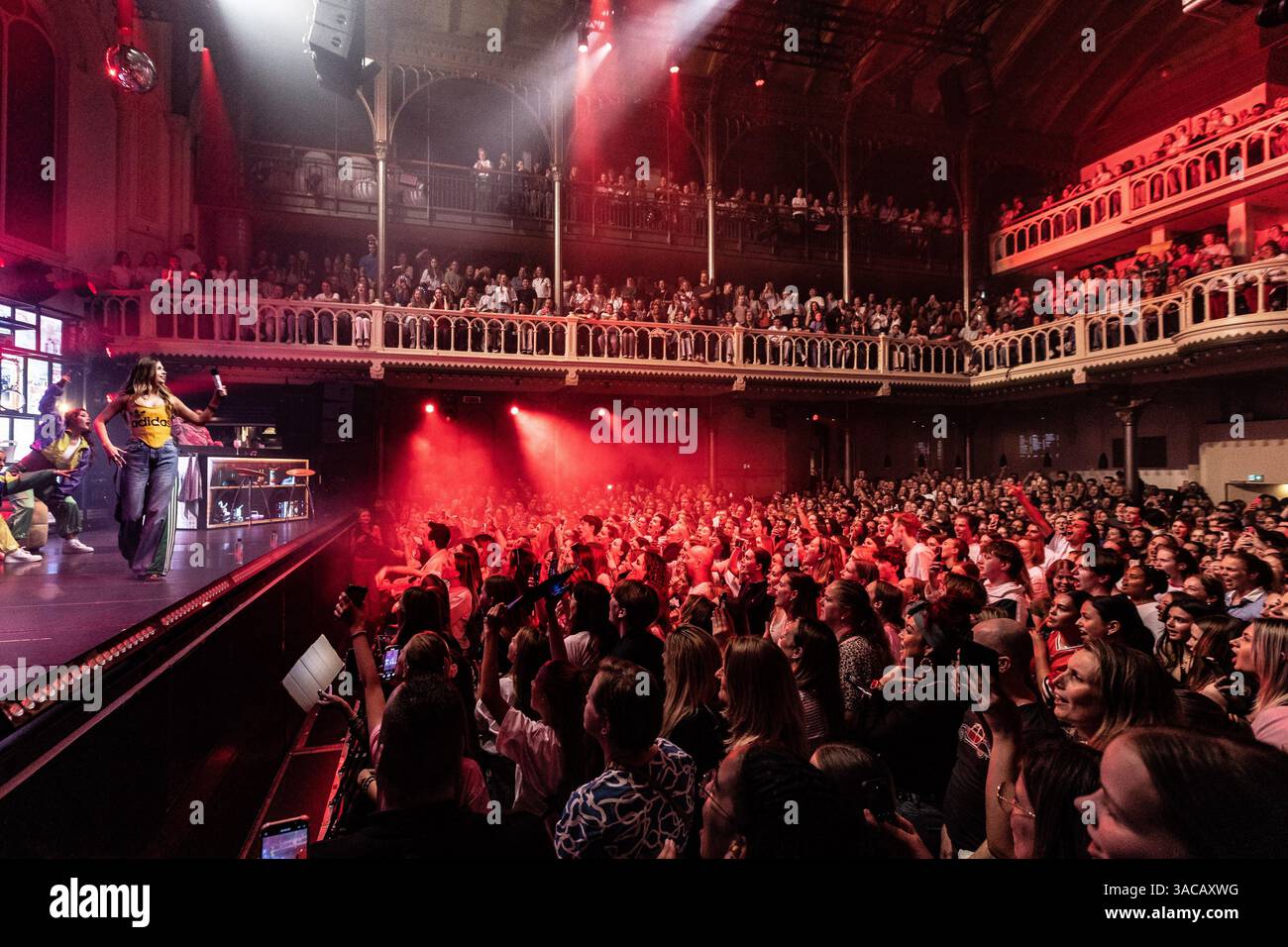 AMSTERDAM - Singer Roxy Dekker during her concert at Paradiso, which ...