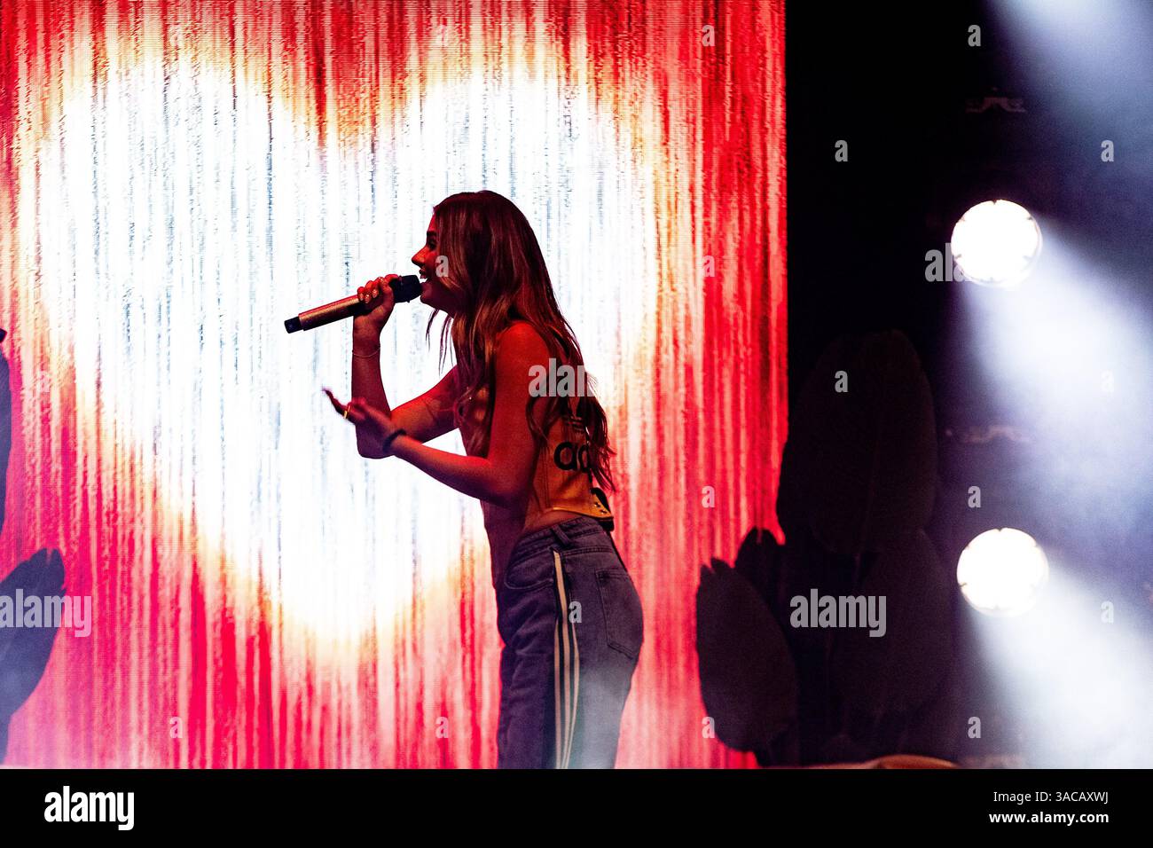 AMSTERDAM - Singer Roxy Dekker during her concert at Paradiso, which ...