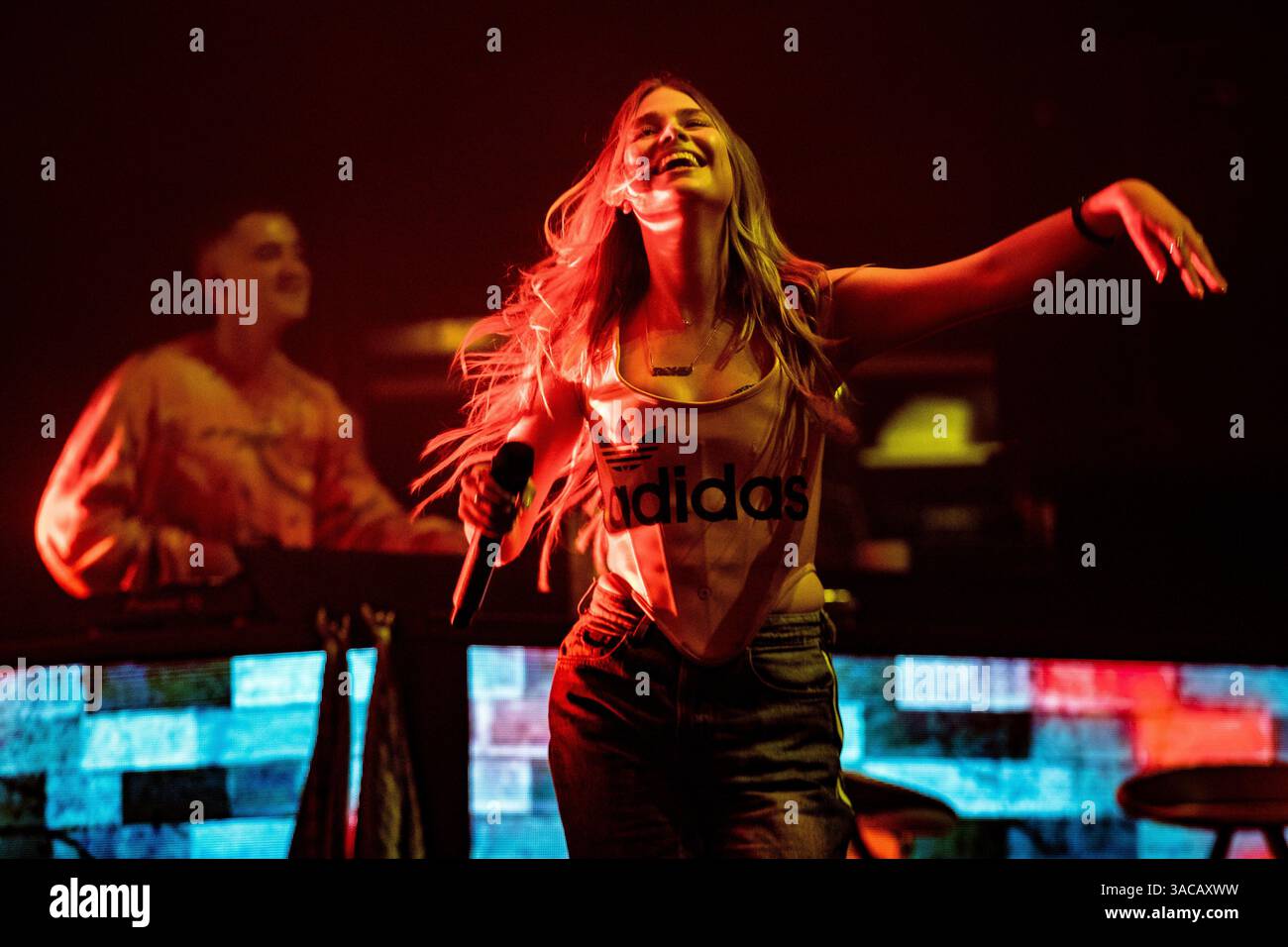 AMSTERDAM - Singer Roxy Dekker during her concert at Paradiso, which ...