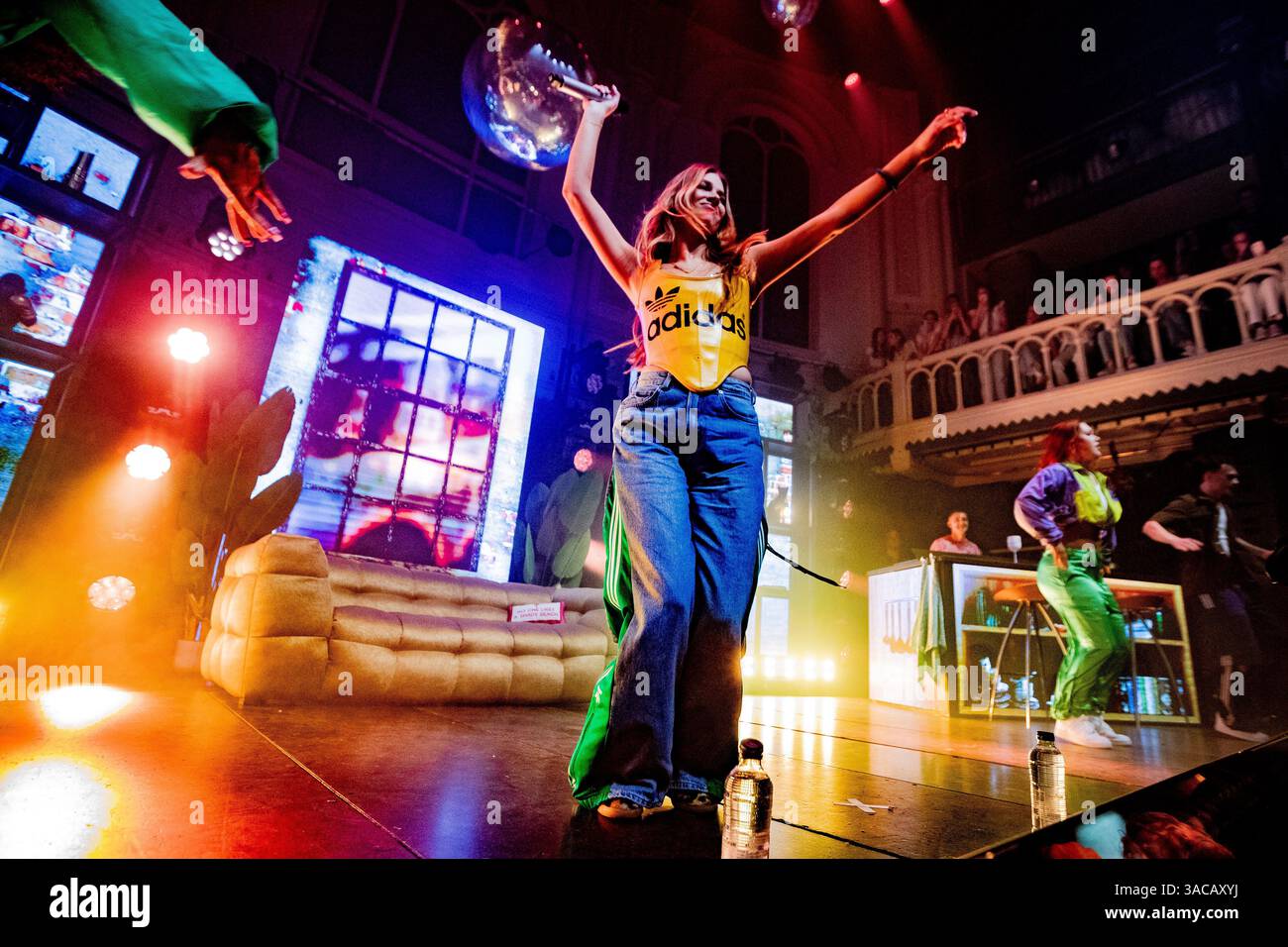 AMSTERDAM - Singer Roxy Dekker during her concert at Paradiso, which ...