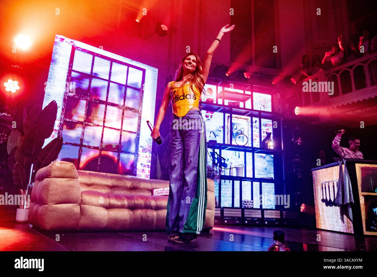 AMSTERDAM - Singer Roxy Dekker during her concert at Paradiso, which ...