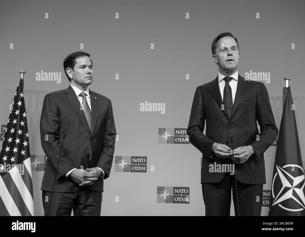 Secretary Marco Rubio meets with NATO Secretary General Mark Rutte in ...