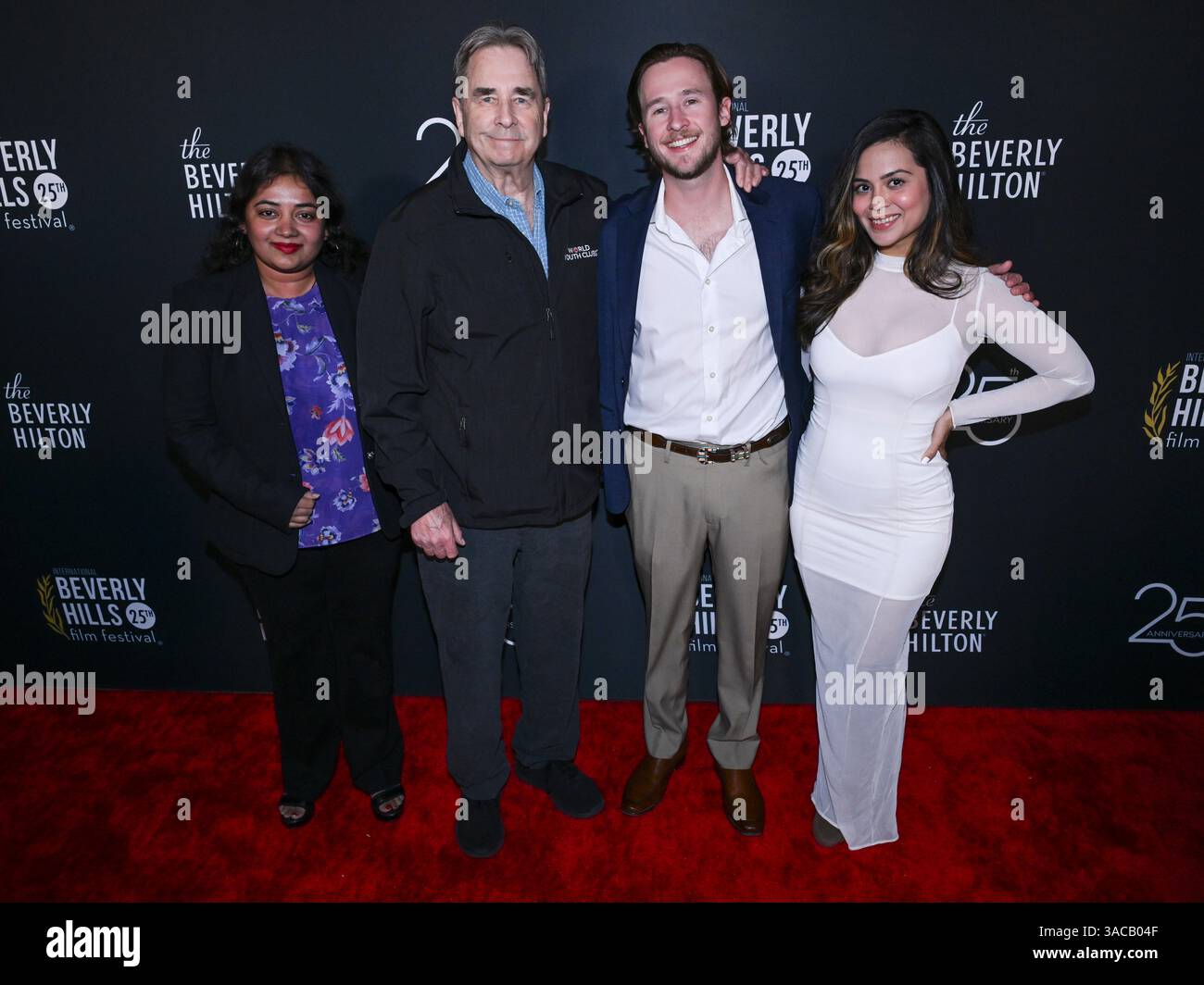 April 1, 2025, Hollywood, California, USA: Beau Bridges and Ezekiel ...