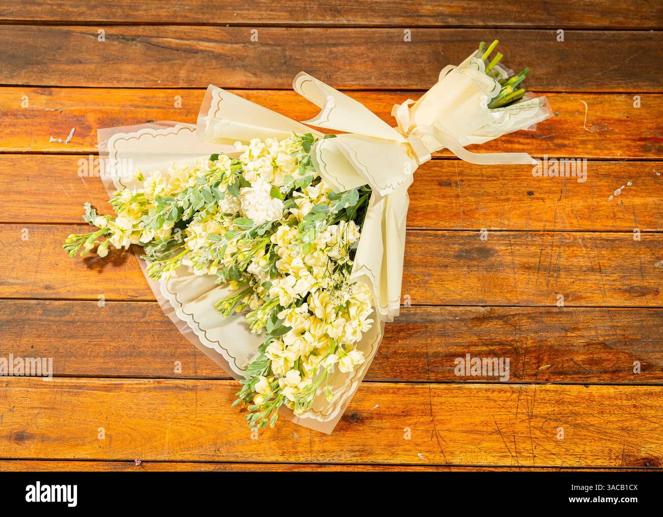 Beautiful floral arrangements with natural Ecuadorian flowers Stock ...