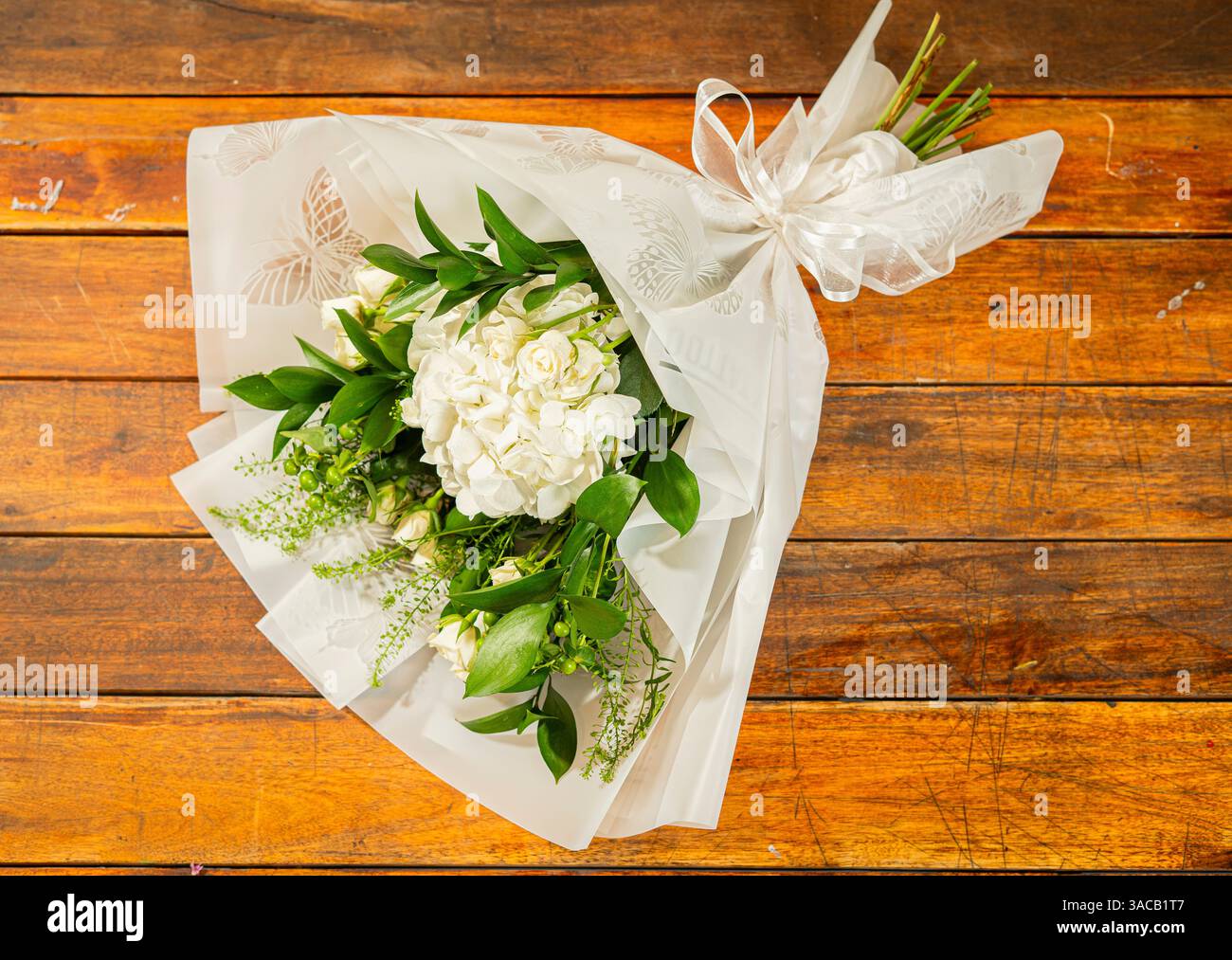 Beautiful floral arrangements with natural Ecuadorian flowers Stock ...