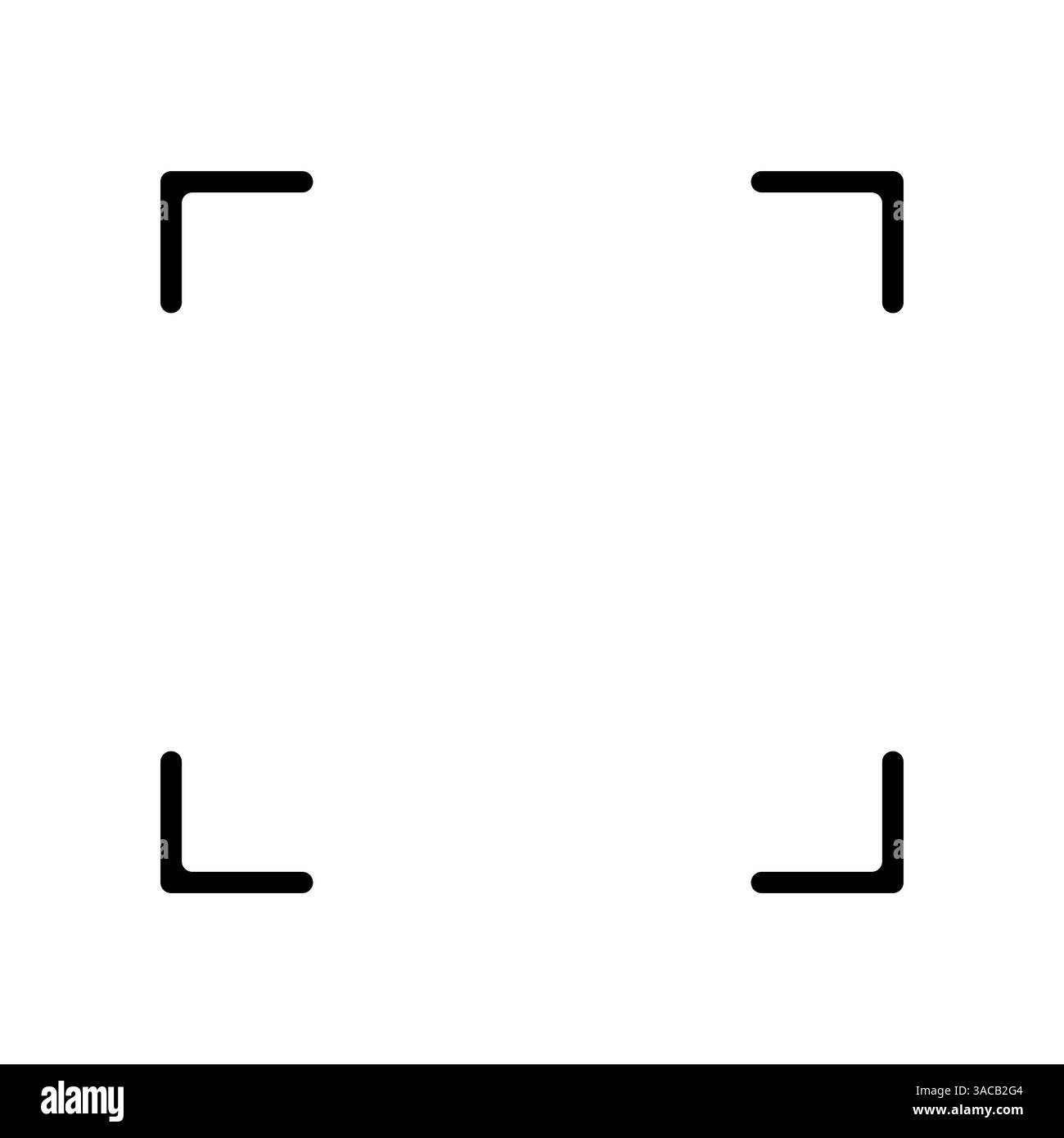 Resize arrow icons set. Vector resize icon. Maximise screen sign. Expand icon resize screen ...