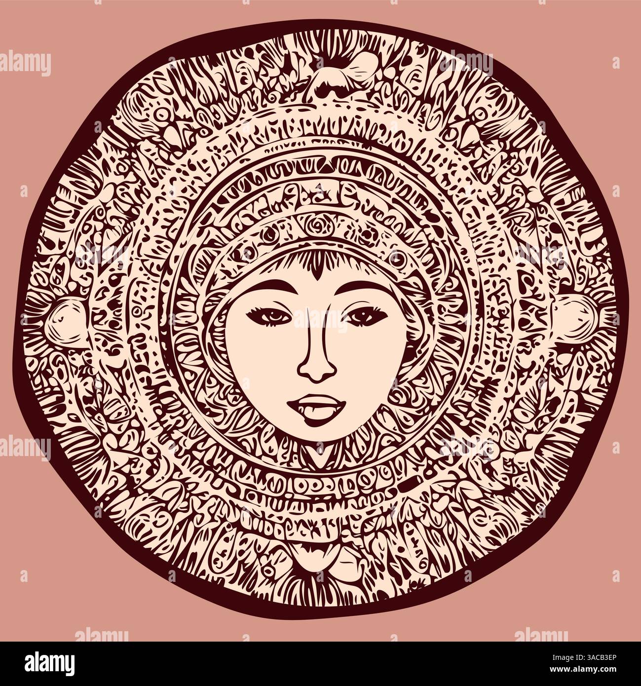 Rustic heritage artwork Stock Vector Images - Alamy