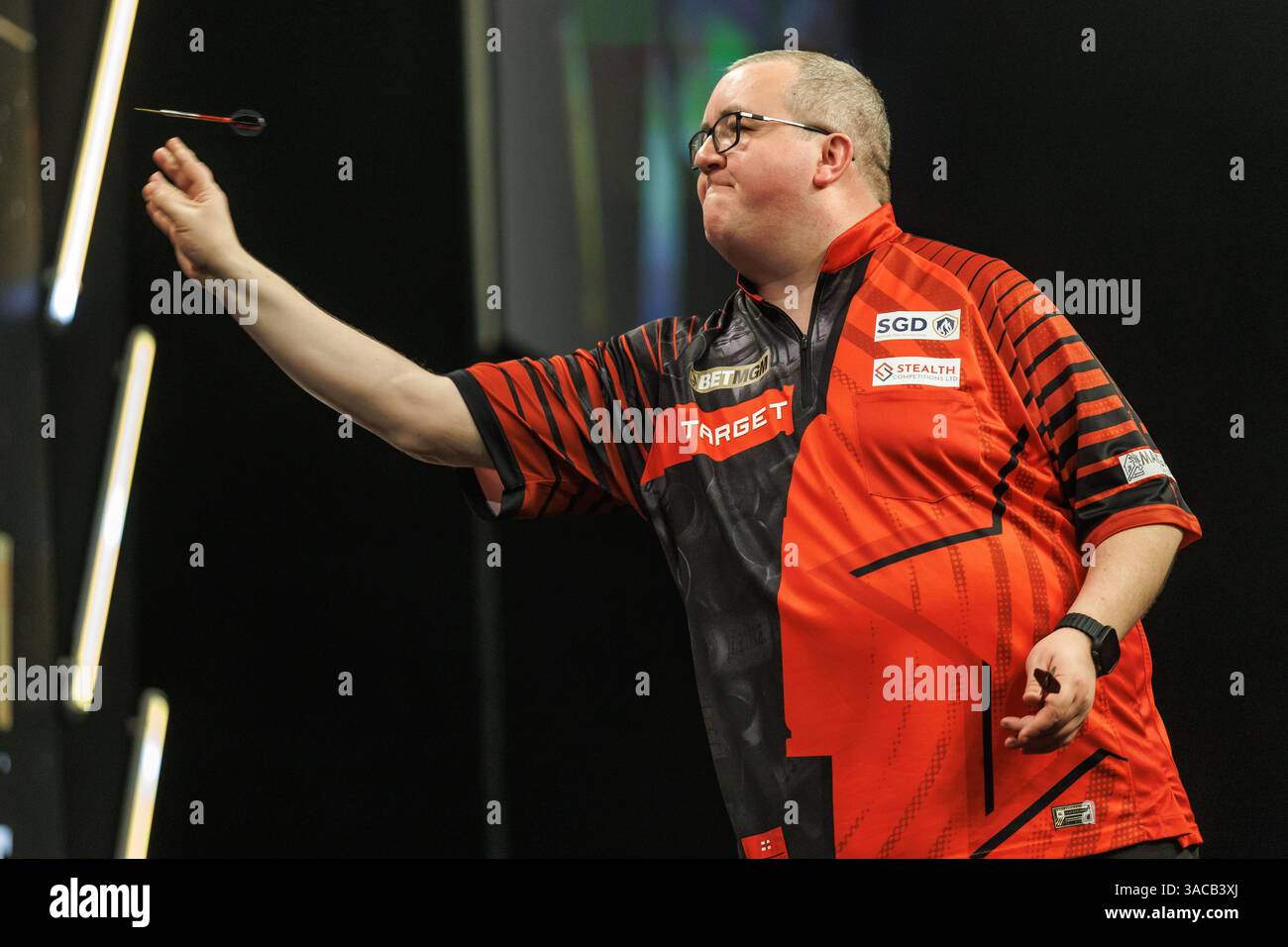 Berlin, Germany. 03rd Apr, 2025. Darts: Premier League, Matchday in ...