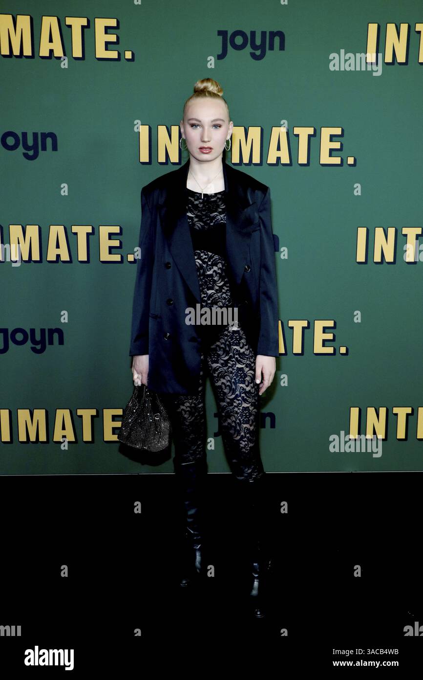 Helena Zengel at the premiere of season 2 of the JOYN series Intimate ...
