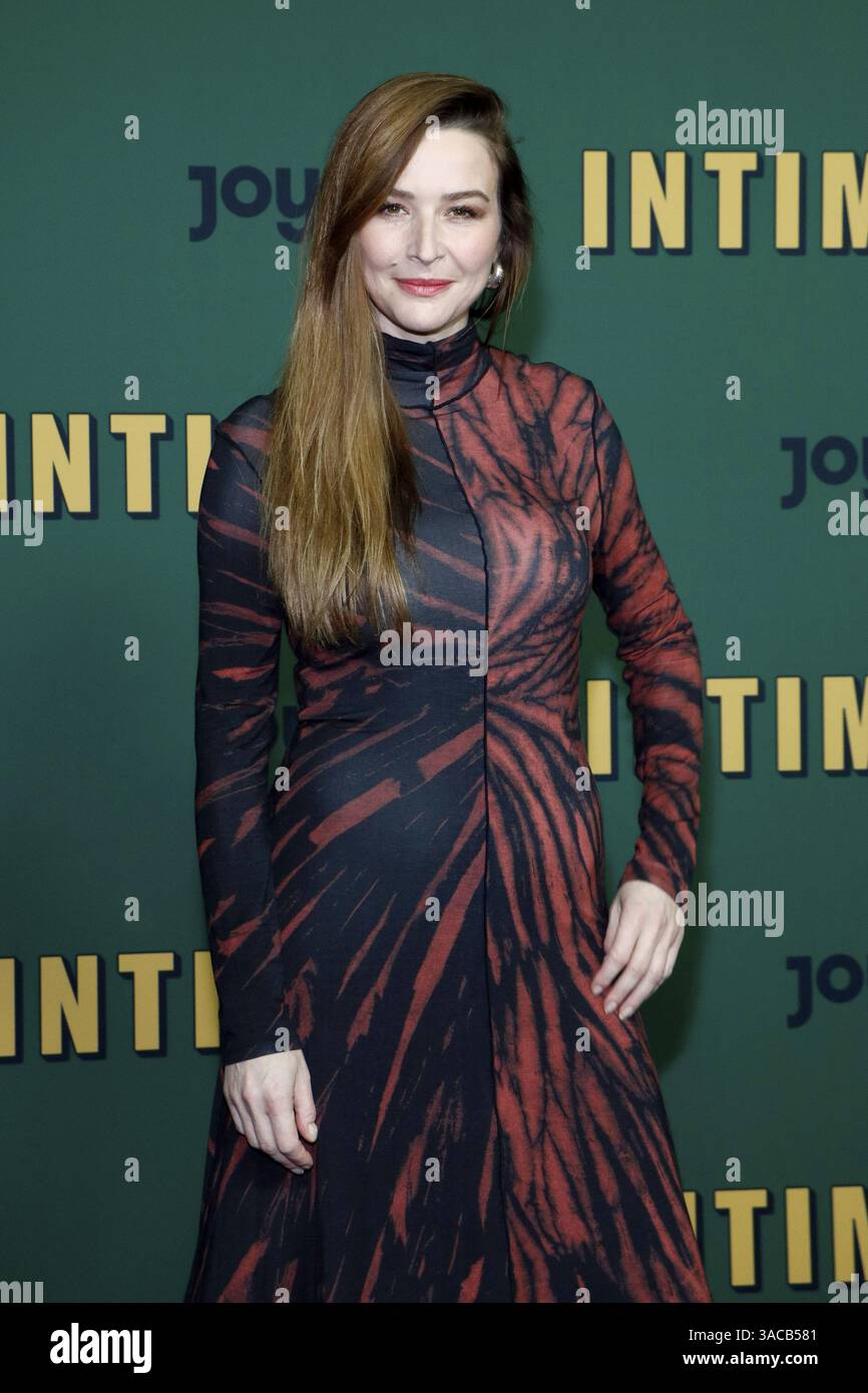 Katrin Bauernfeind at the premiere of season 2 of the JOYN series Intimate at the Zoo Palast in ...