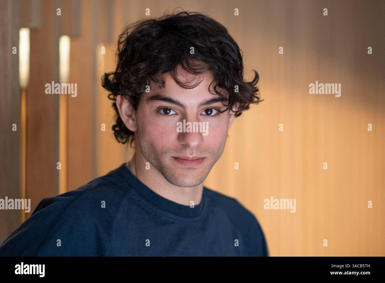 Reims, France. 03rd Apr, 2025. Sayyid El Alami attending a Portrait ...