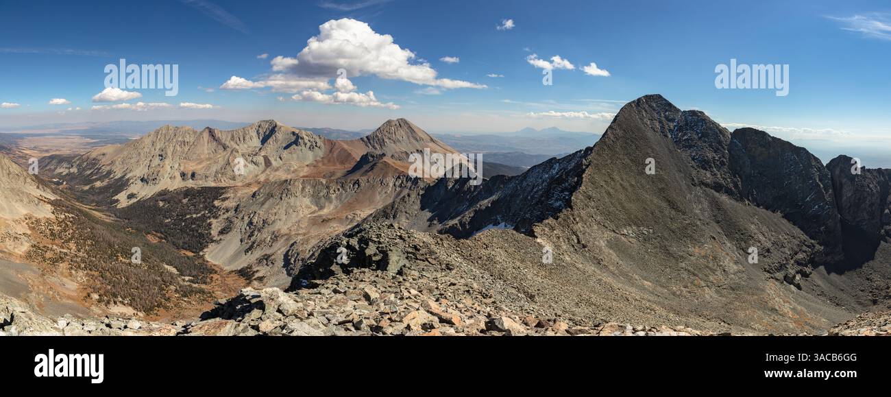 Blanca Peak, the tallest mountain in the Sangre De Christo range, Mount ...