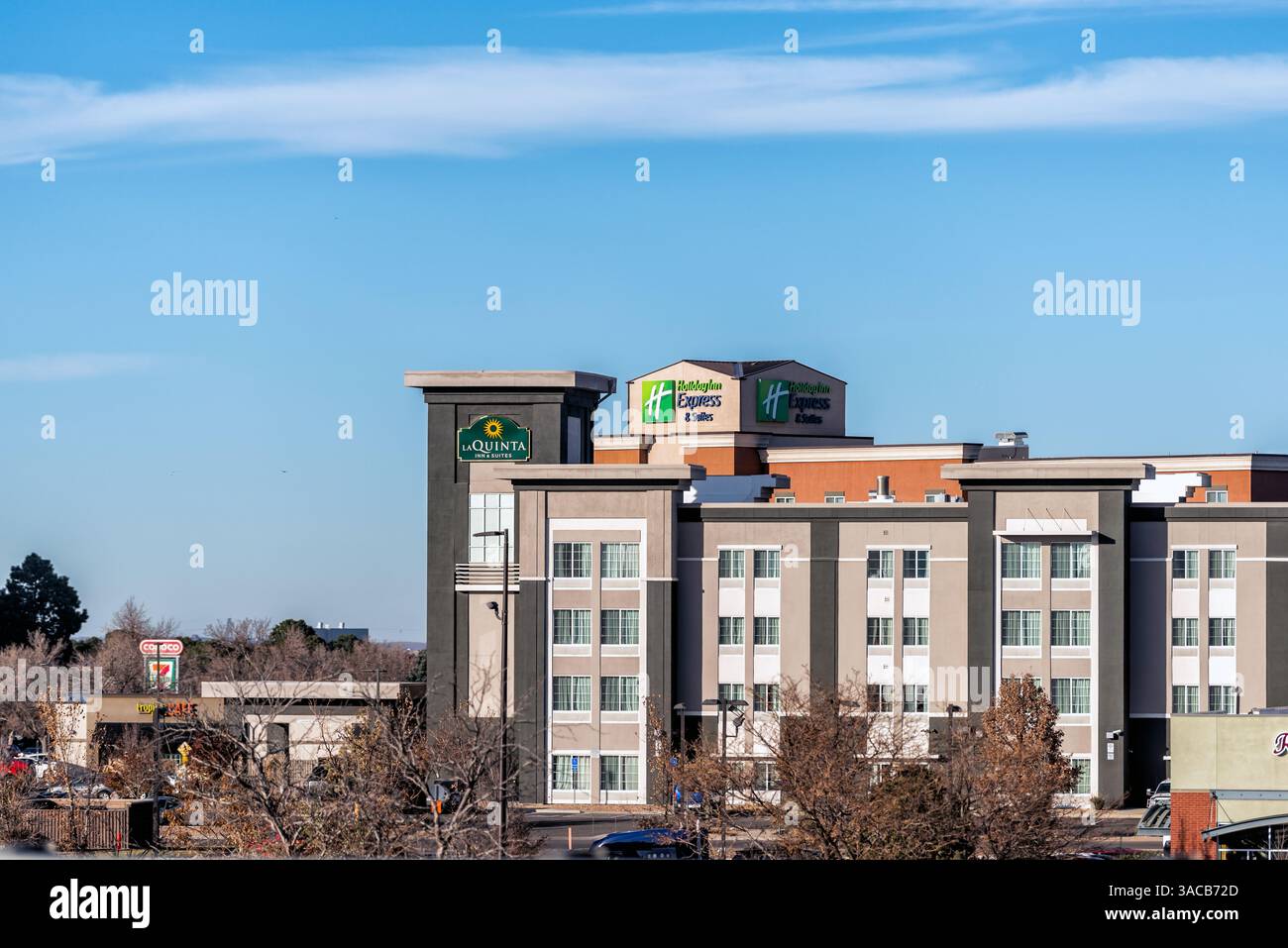 Denver, USA - November 22, 2022: Colorado interstate i70 road highway ...