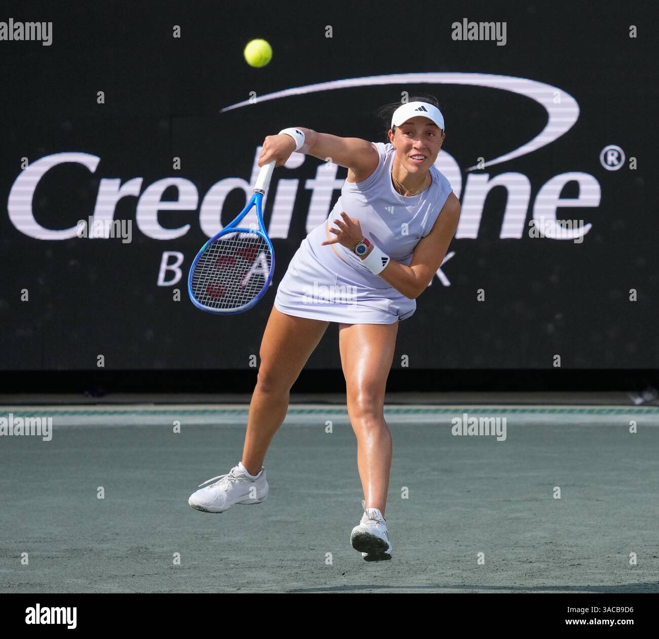 April 3, 2025: Jessica Pegula (USA) defeated Ajla Tomaljanovic (AUS) 6 ...