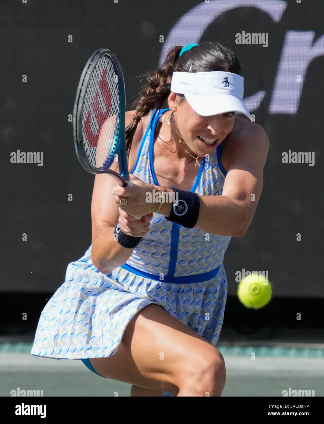 April 3, 2025: Ajla Tomaljanovic (AUS) loses to Jessica Pegula (USA) 6 ...