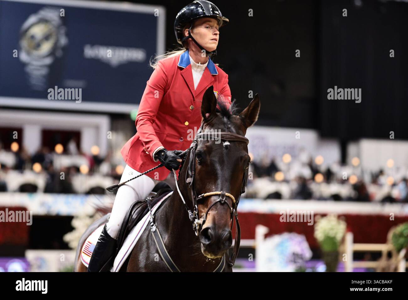 Kristen Vanderveen of United States with Bull Run's Jireh during the ...