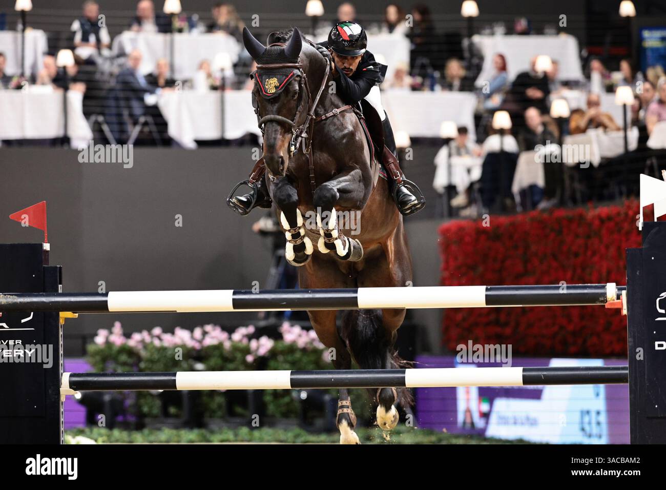 Omar Abdul Aziz Al Marzooqi of United Arab Emirates with Enjoy de la ...