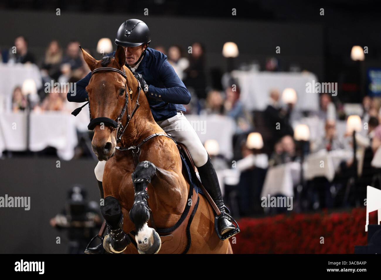 Gregory Wathelet of Belgium with Bond Jamesbond de Hay during the ...