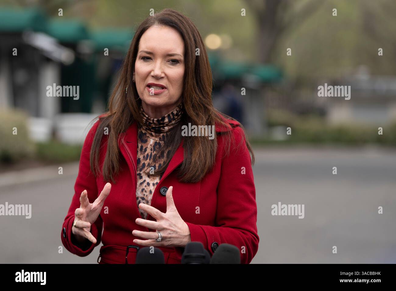 Washington, Vereinigte Staaten. 03rd Apr, 2025. United States Secretary ...