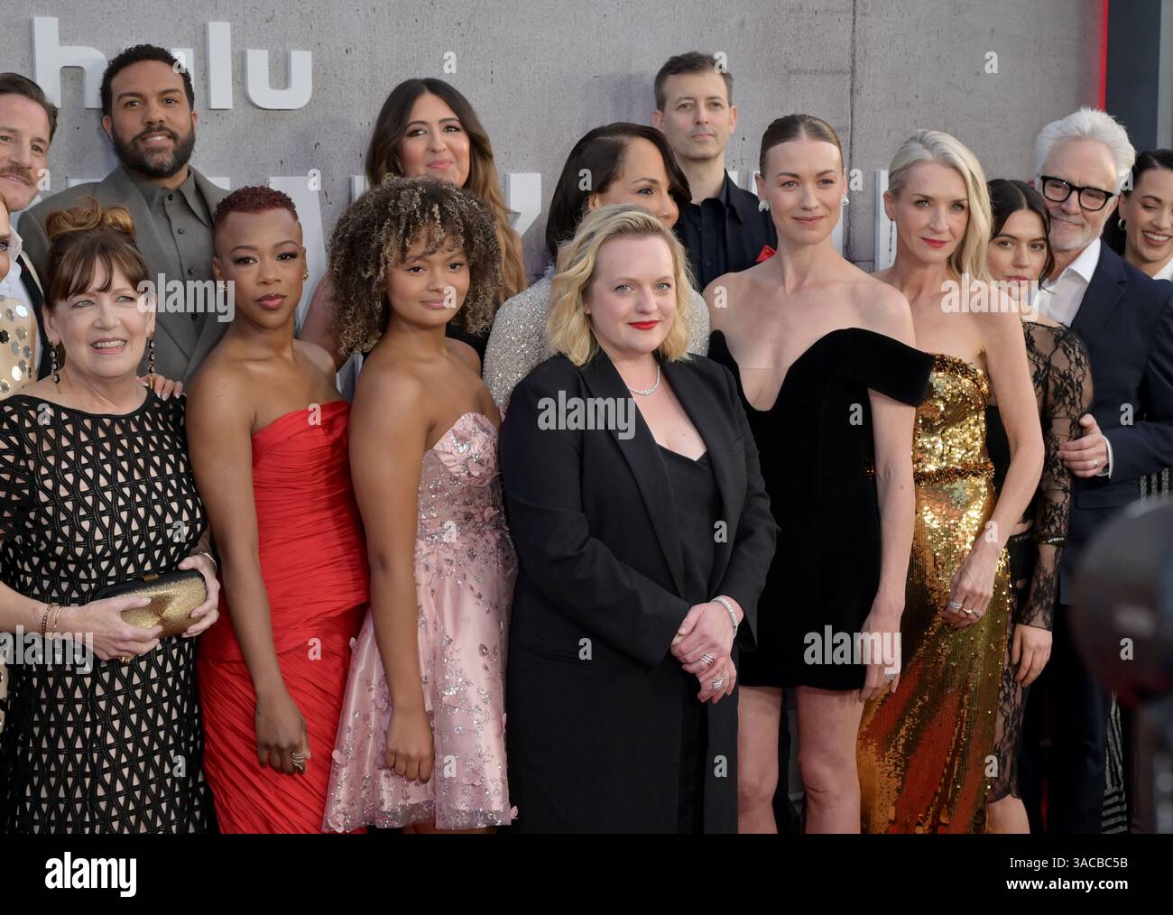 Los Angeles, CA. 02MAR2025: Ann Dowd, O-T Fagbenie, Samira Wiley ...